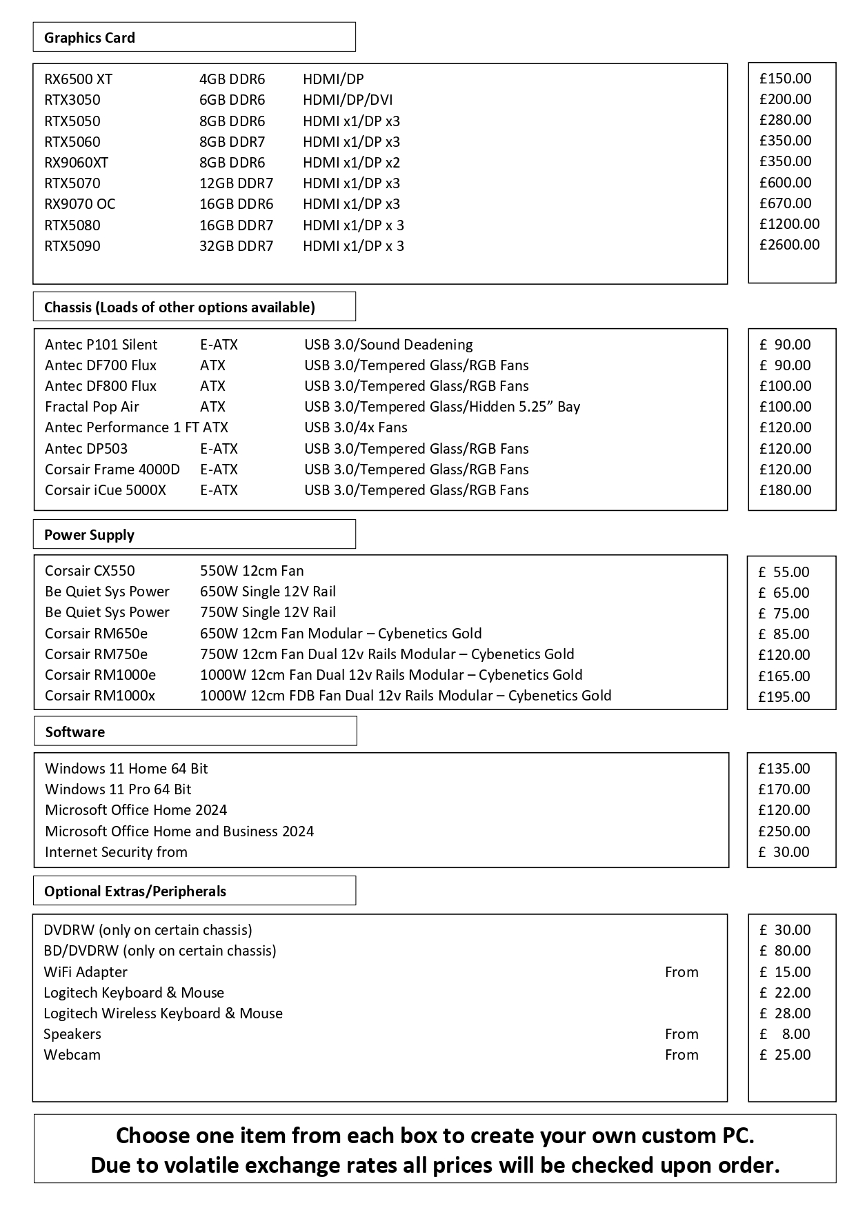 Desktop PC systems from The GCC - The Grantham Computer Centre
